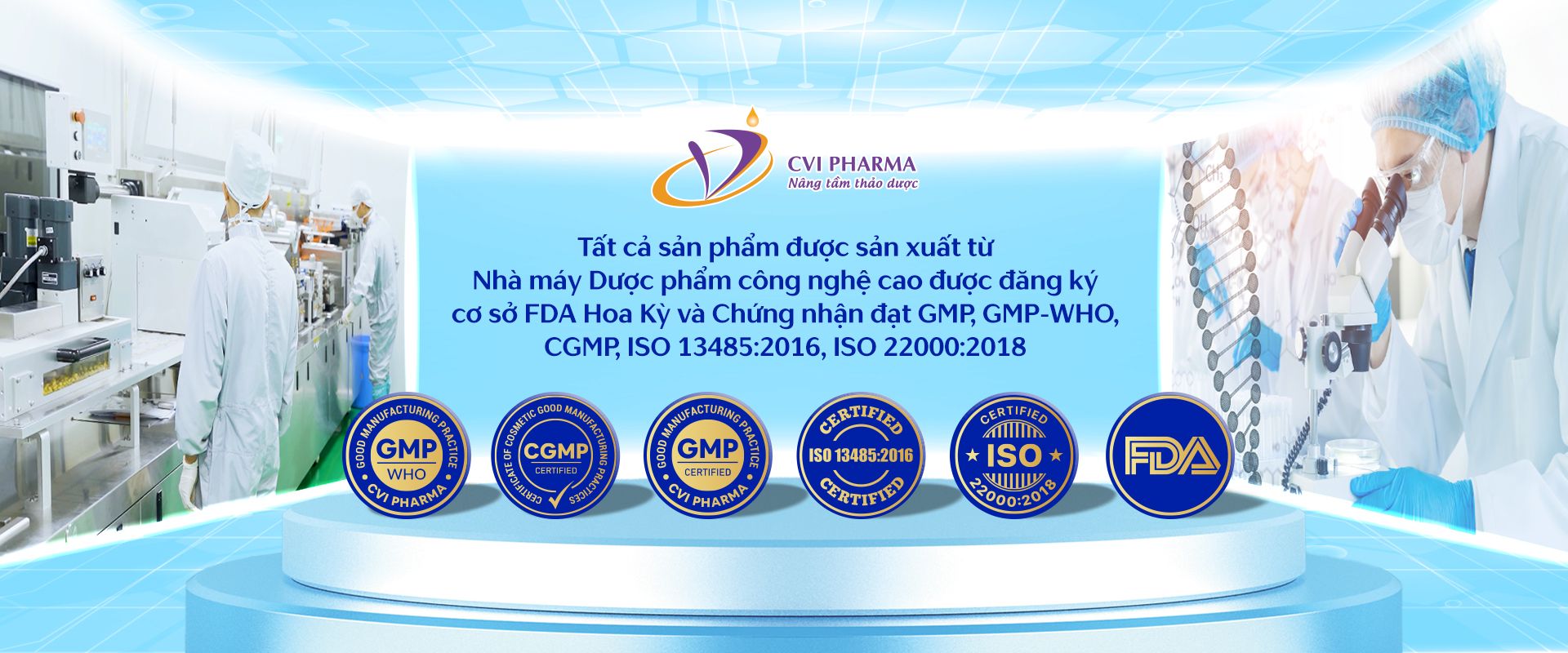 CVI – Nâng tầm thảo dược
