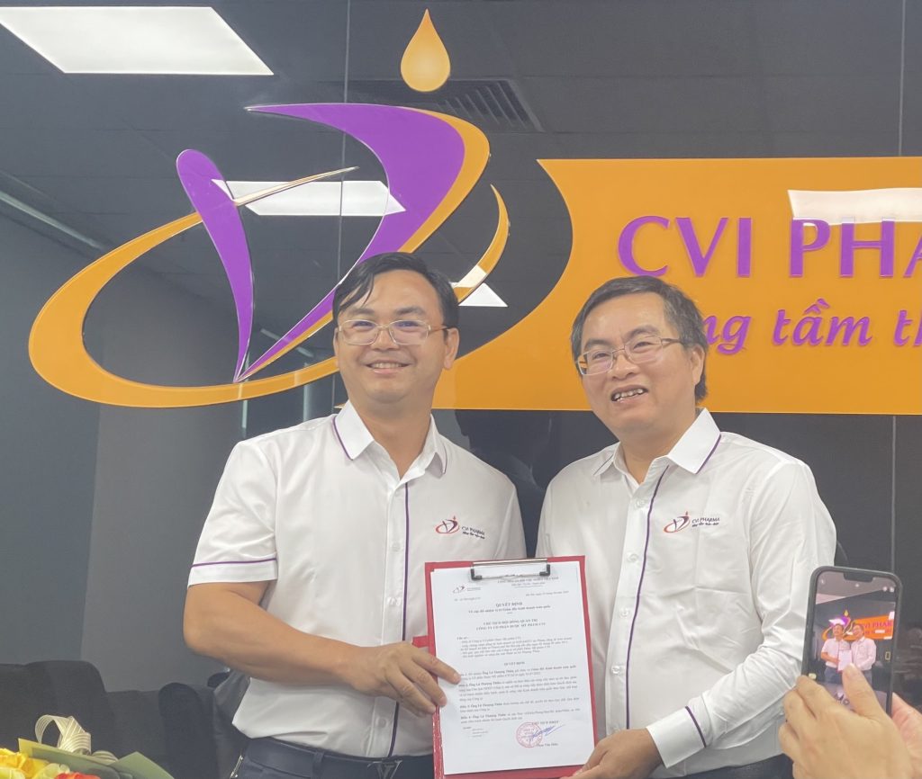 CVI PHARMA: Bổ nhiệm giám đốc kinh doanh toàn quốc – CVI